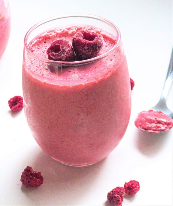 Vegan Light & Fluffy Raspberry Mousse - Sincerely, Denise