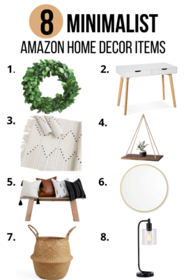 8 Minimalist Home Décor Finds From Amazon - Sincerely, Denise